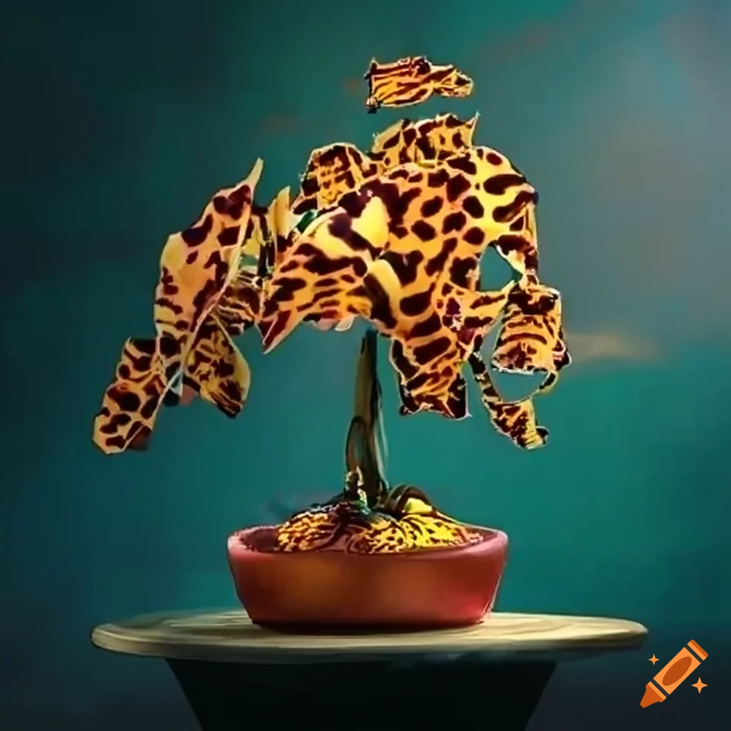 Rococo maze inspired by tiger orchid tiger orchid tiger orchid flower ...