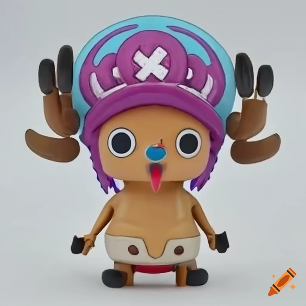 Tony tony chopper with a sword on Craiyon