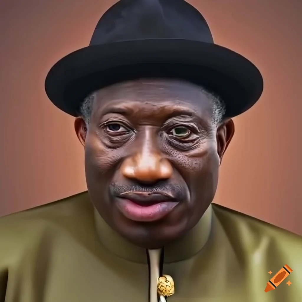 Visually stunning 3d cinematic portrait of president goodluck jonathan ...