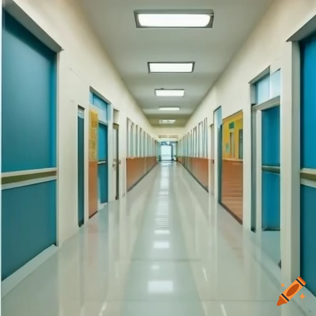 School corridor