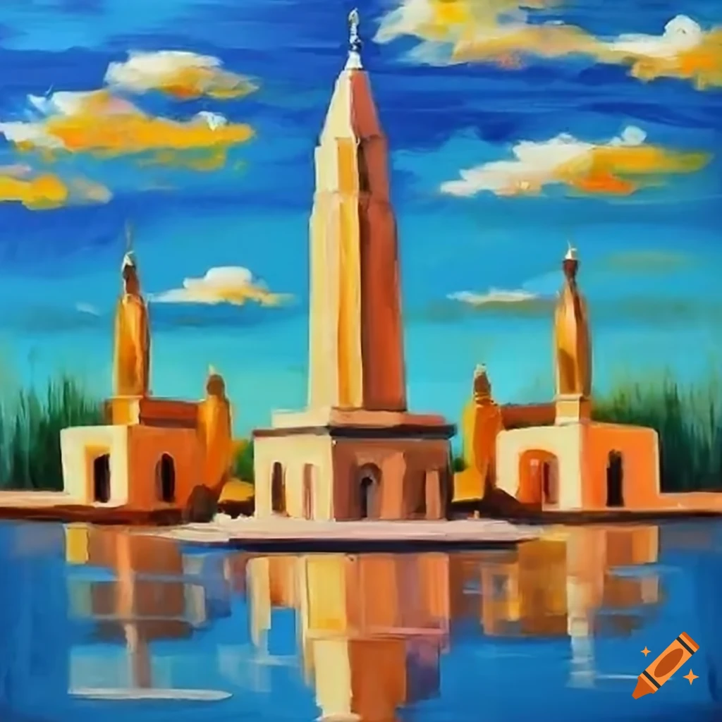 Easy monuments on Craiyon