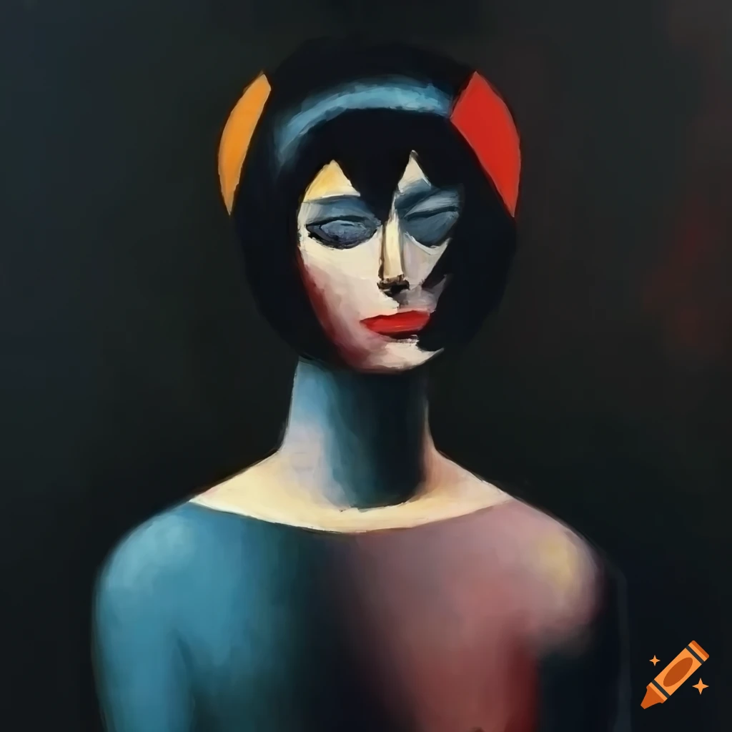 Emo band in the style of kazimir malevich