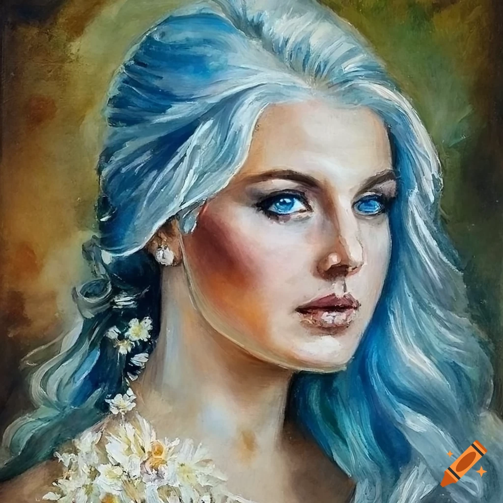 Beautiful close up portrait of a beautiful woman with highly defined ...