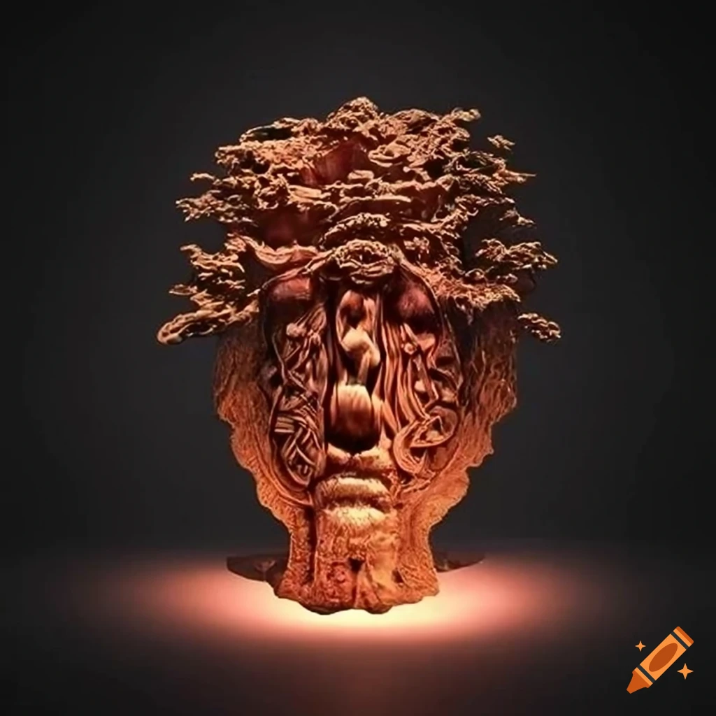 Hyper-defined details, visually stunning sculptural, intricately ...