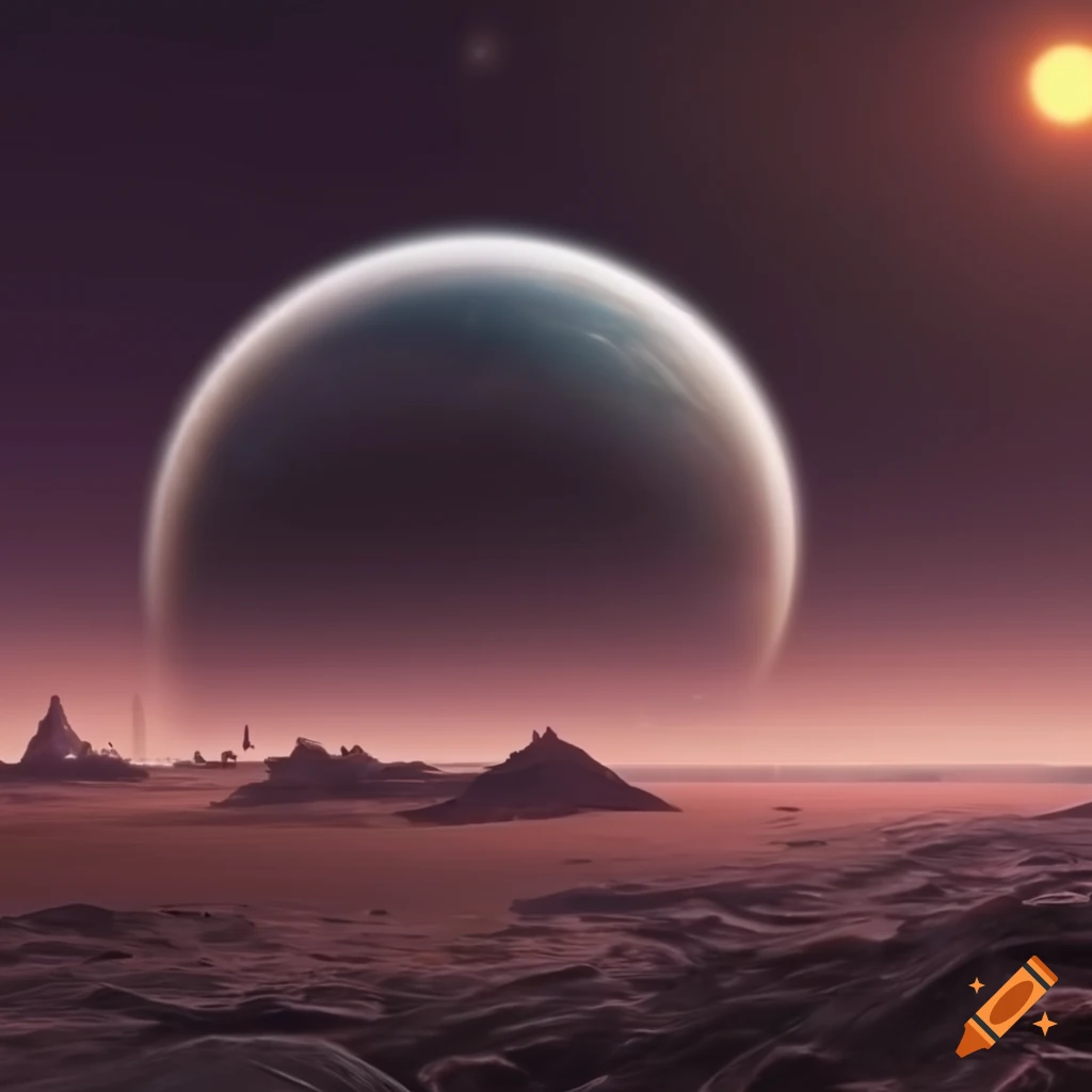 Sci Fi Landscape Alien Planets