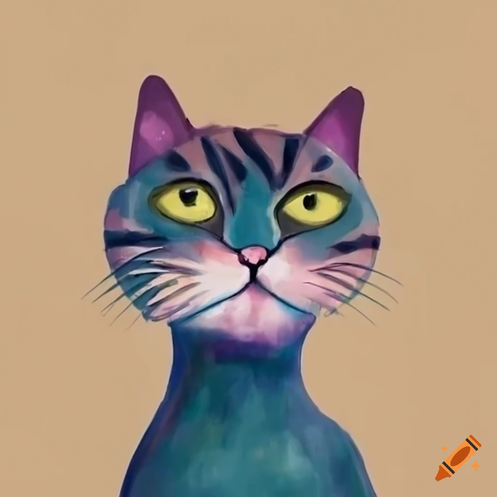 Adorable cats, animated, by Miriam Cahn on Craiyon
