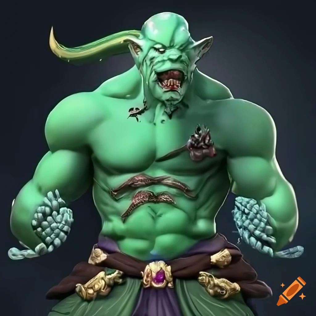 Green oni fujin
