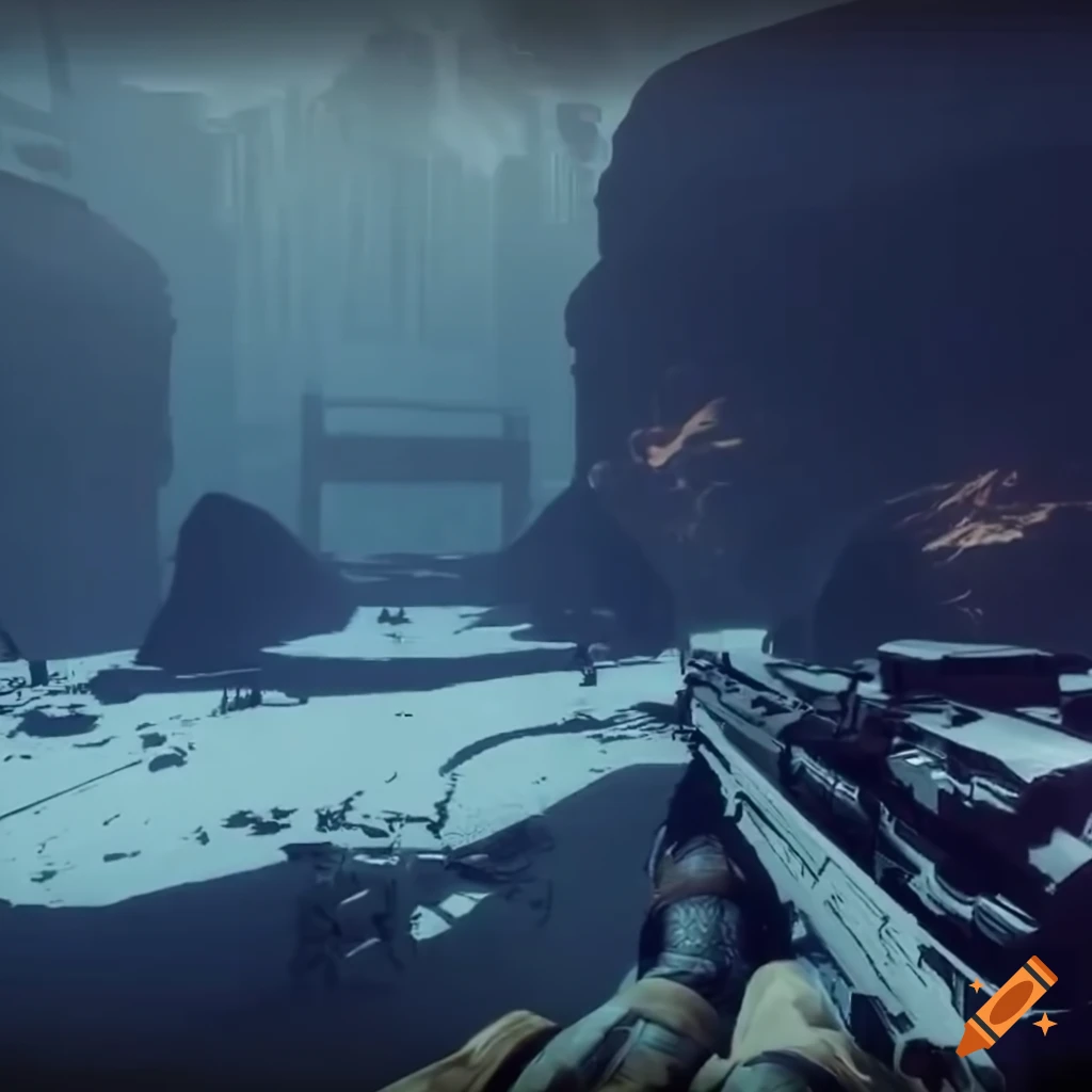 The witness destiny 2 on Craiyon