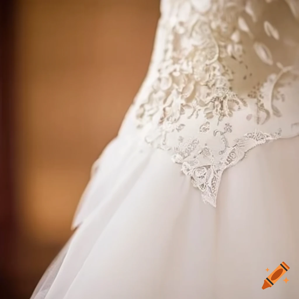 Wedding dress on Craiyon