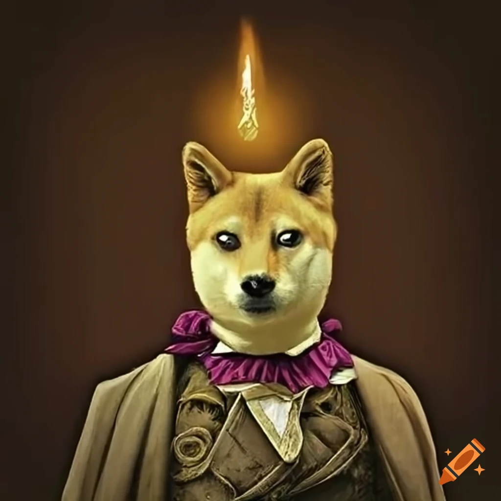Doge is a victorian era capitalist on Craiyon