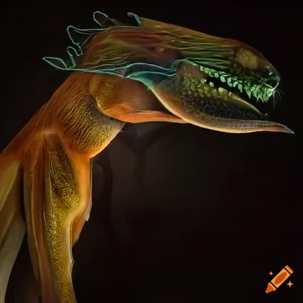 Combine elements from nature and technology to create a hybrid creature ...