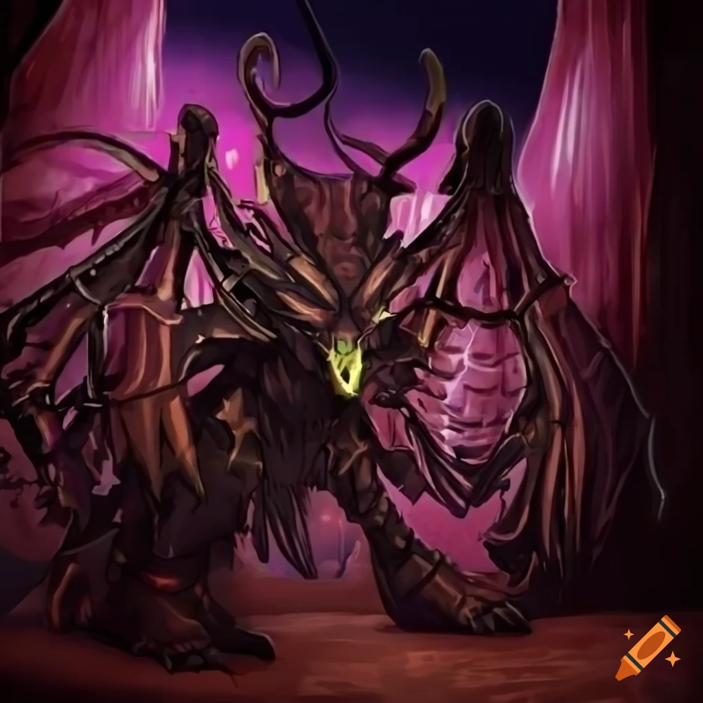 Eldritch digimon on Craiyon