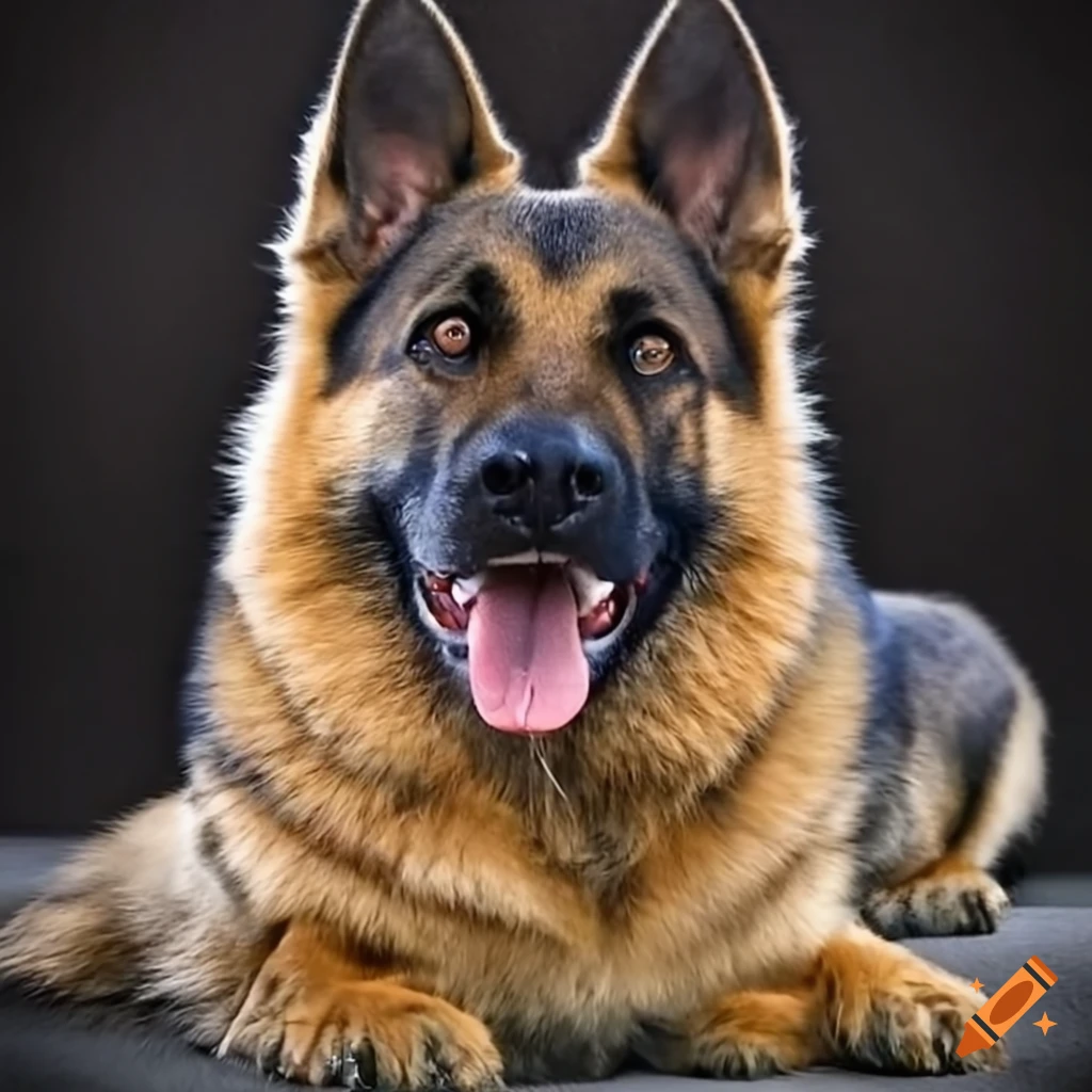 German shepard on Craiyon