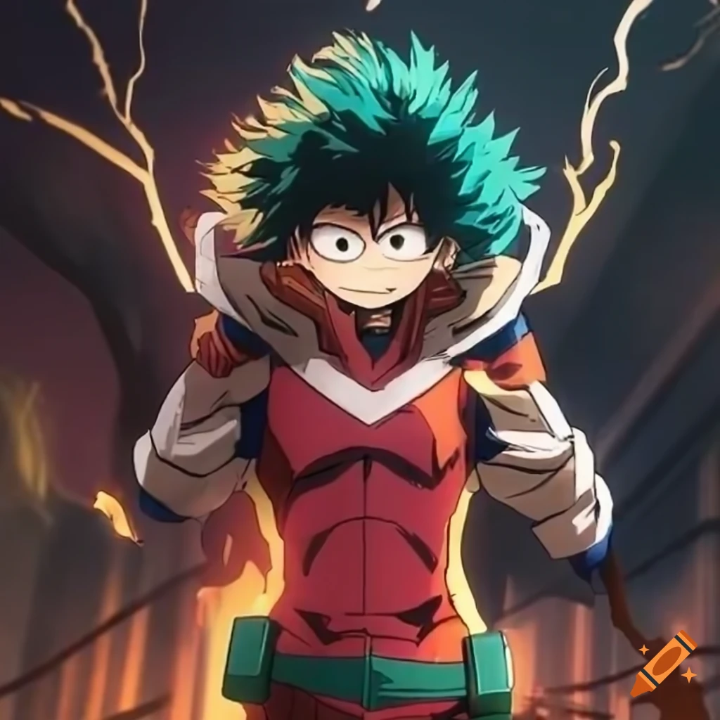 My hero academia on Craiyon