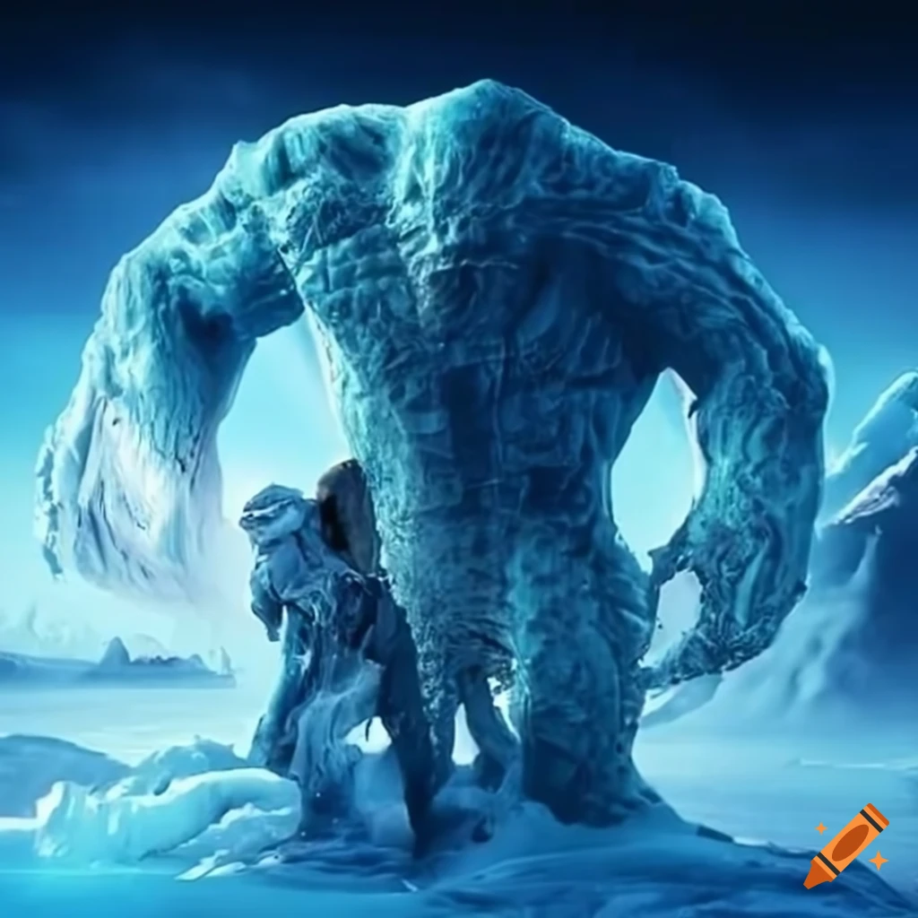 Ice giants on Craiyon