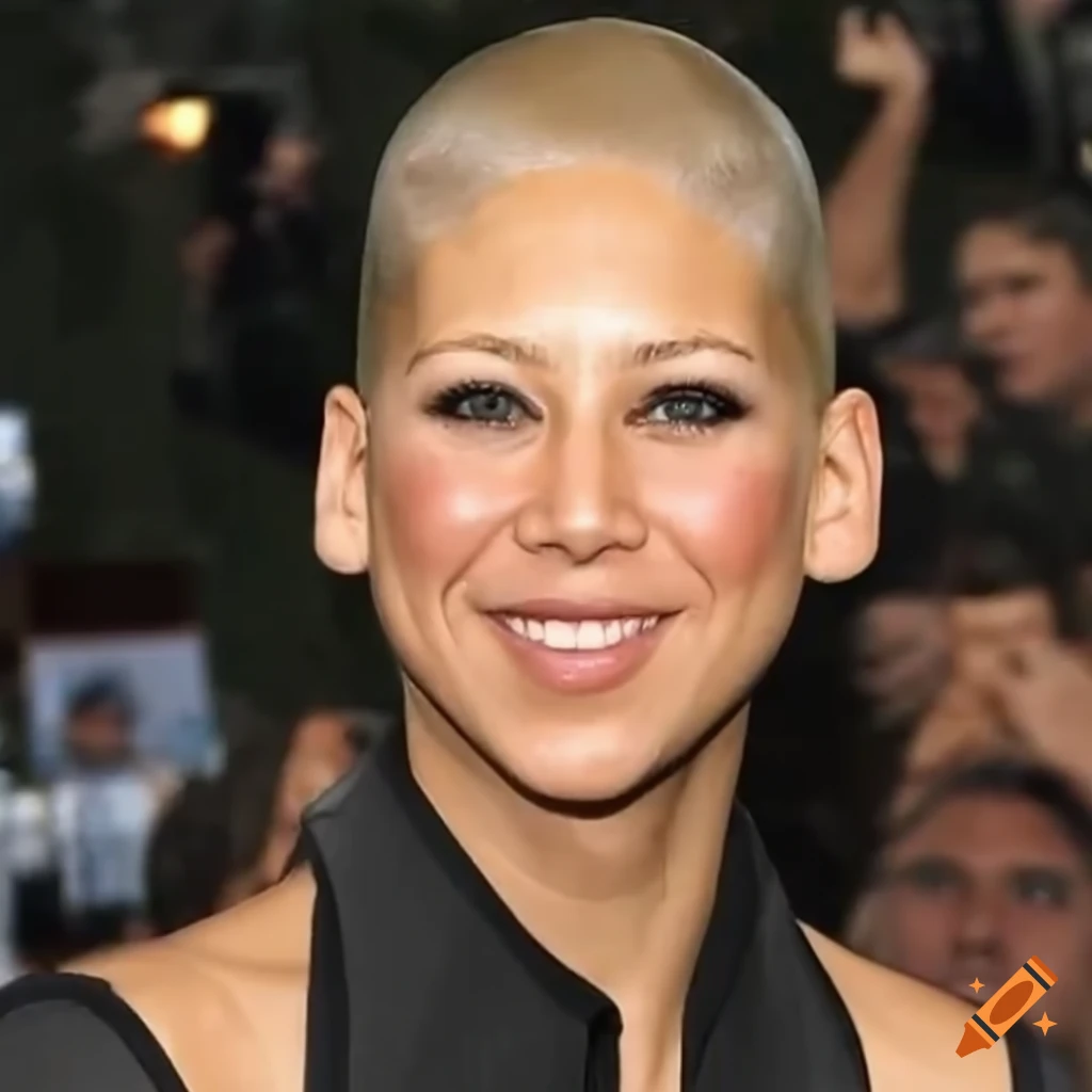 Anna kournikova with a buzzcut hairstyle, shaved nape, shaved sides ...
