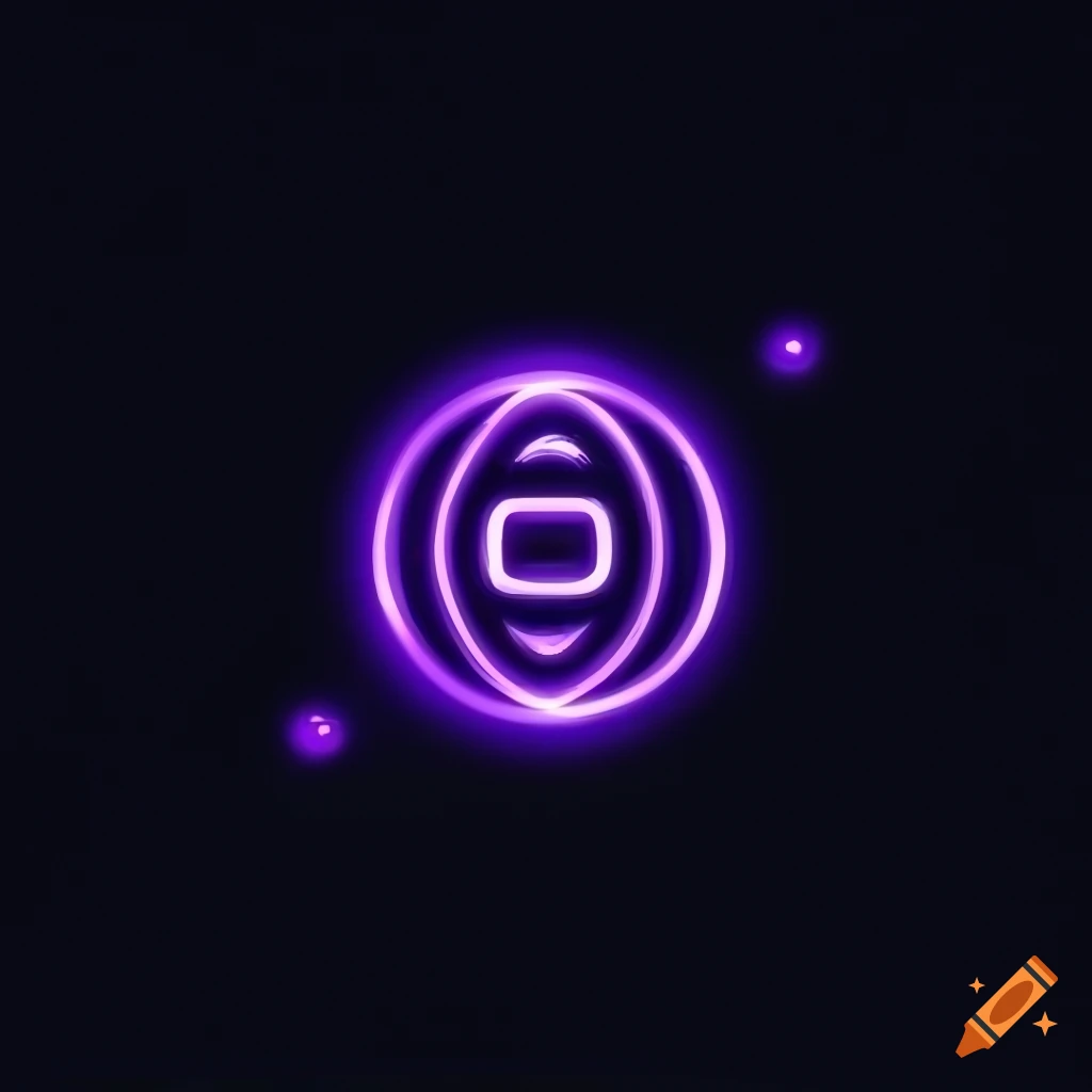 Quantum themed simple icon