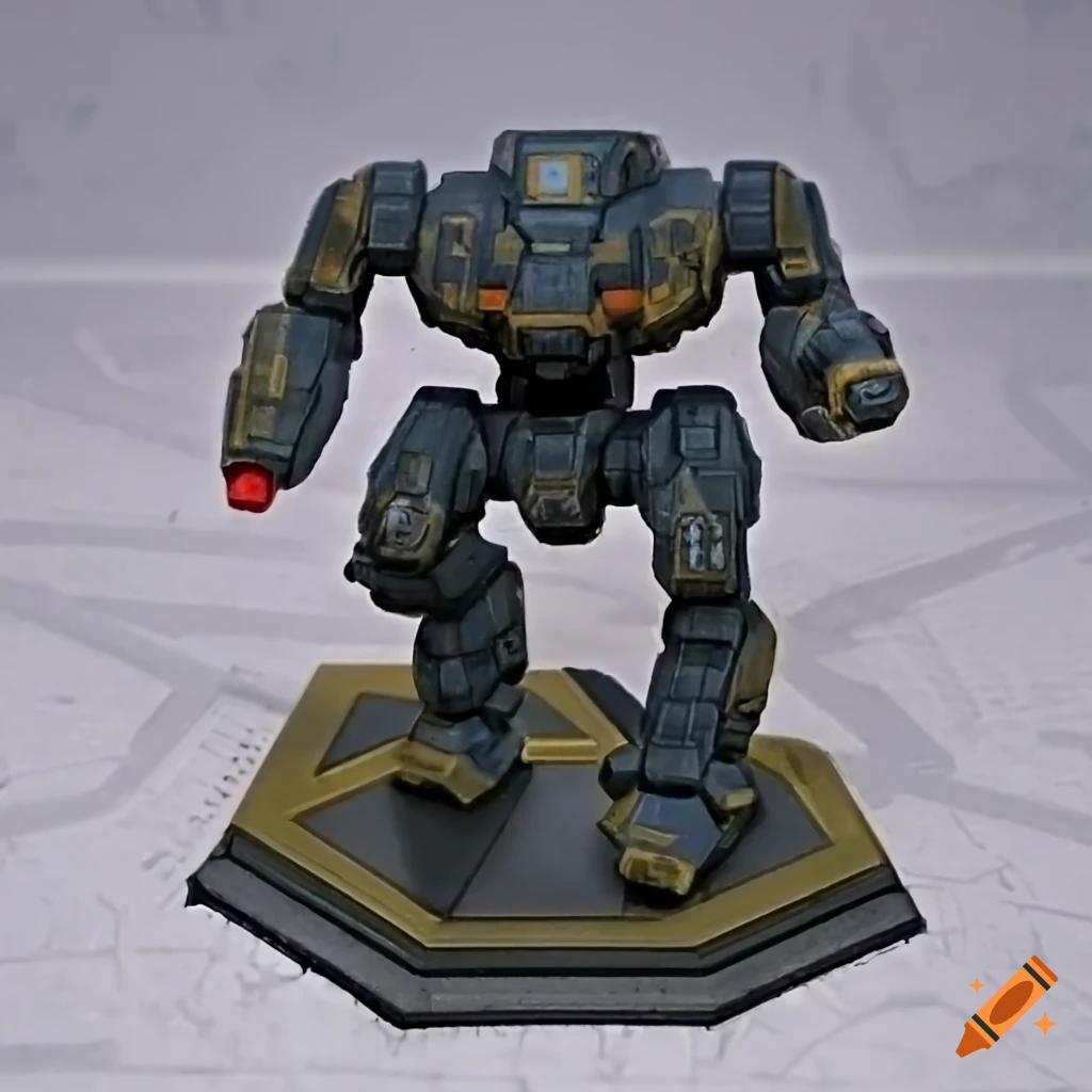 Battletech Shadow Hawk on Craiyon
