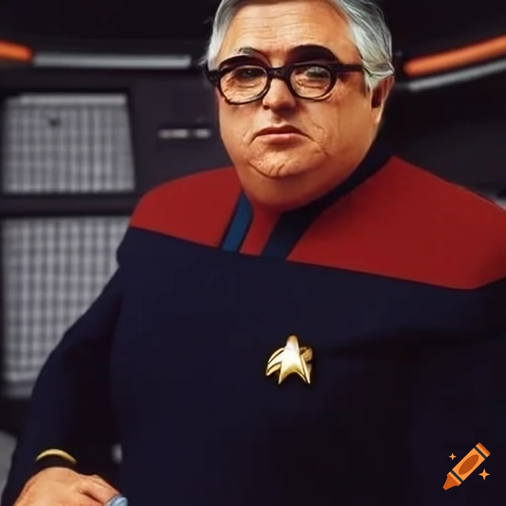 Agustin Carstens as a star fleet science officer from star trek: the ...