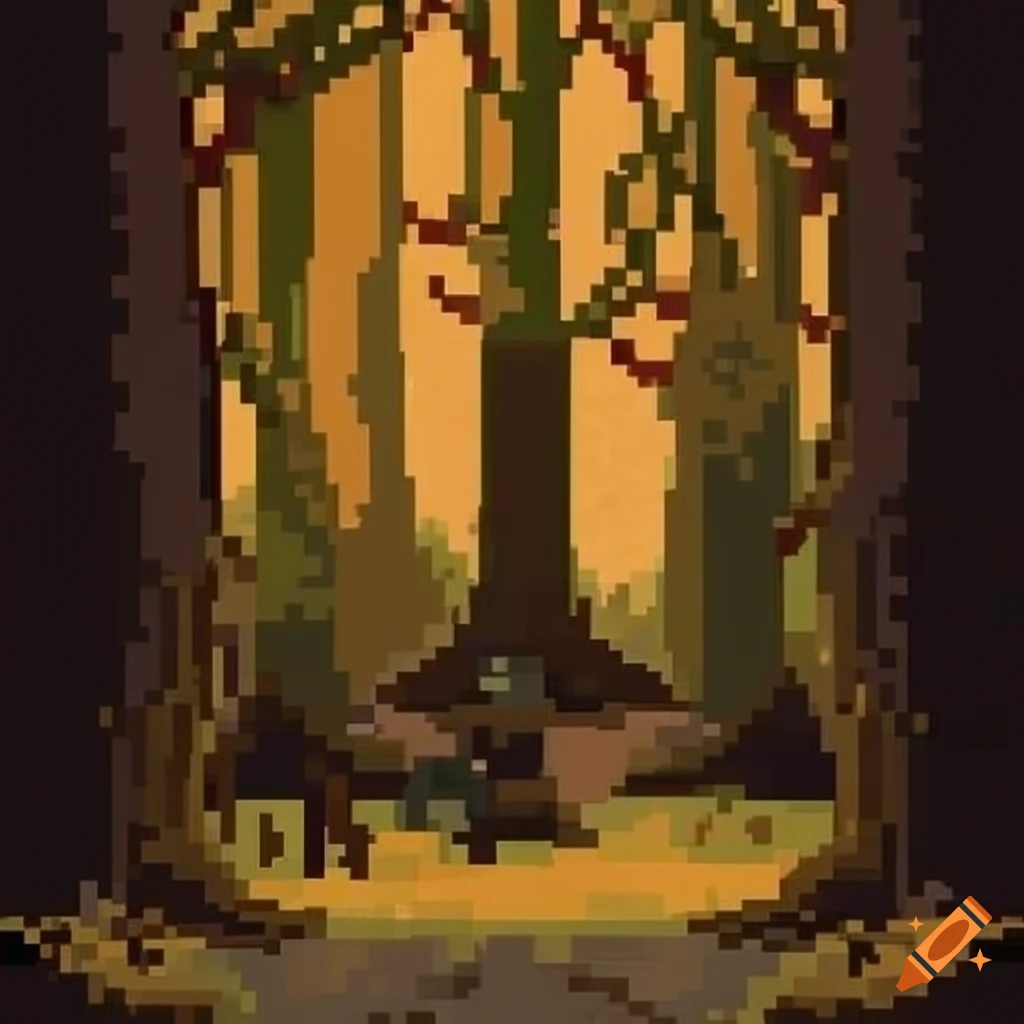 Woods pixel art