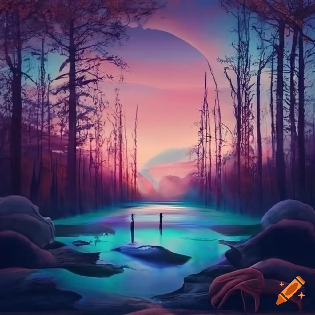 Dreamscapes on Craiyon