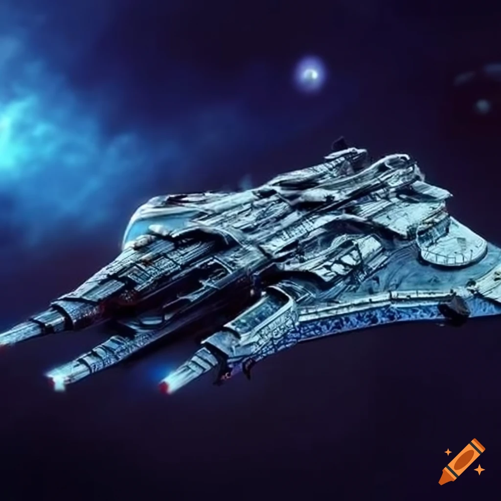 Star ship on Craiyon