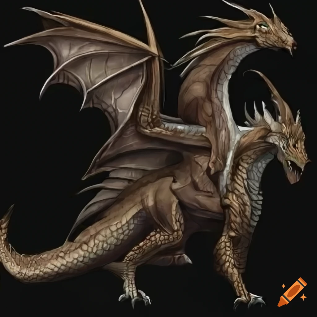 Dragon concept designs, high resolution on Craiyon