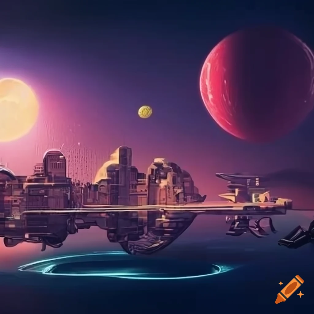 Travel through time and embrace the retro-futuristic realm where ...