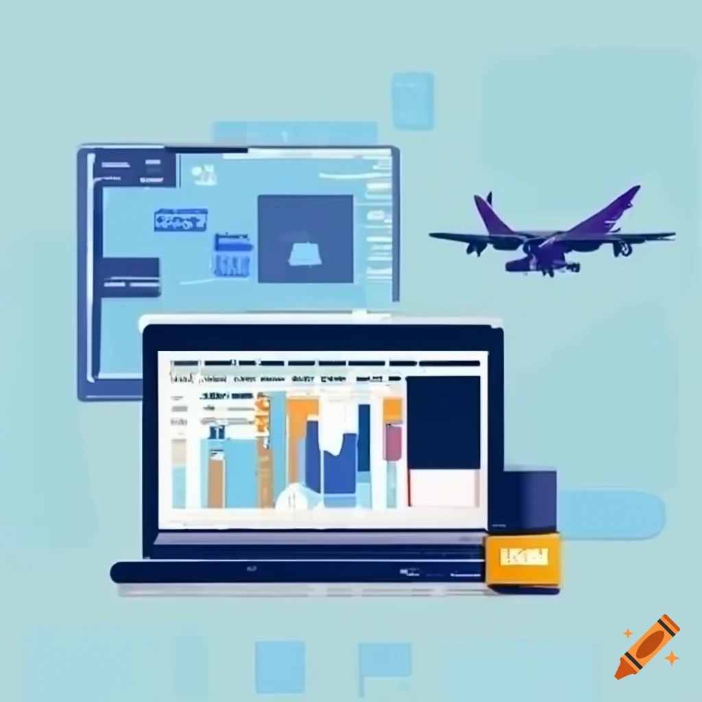 Using analytics to optimize flights digital marketing campaign performance on Craiyon
