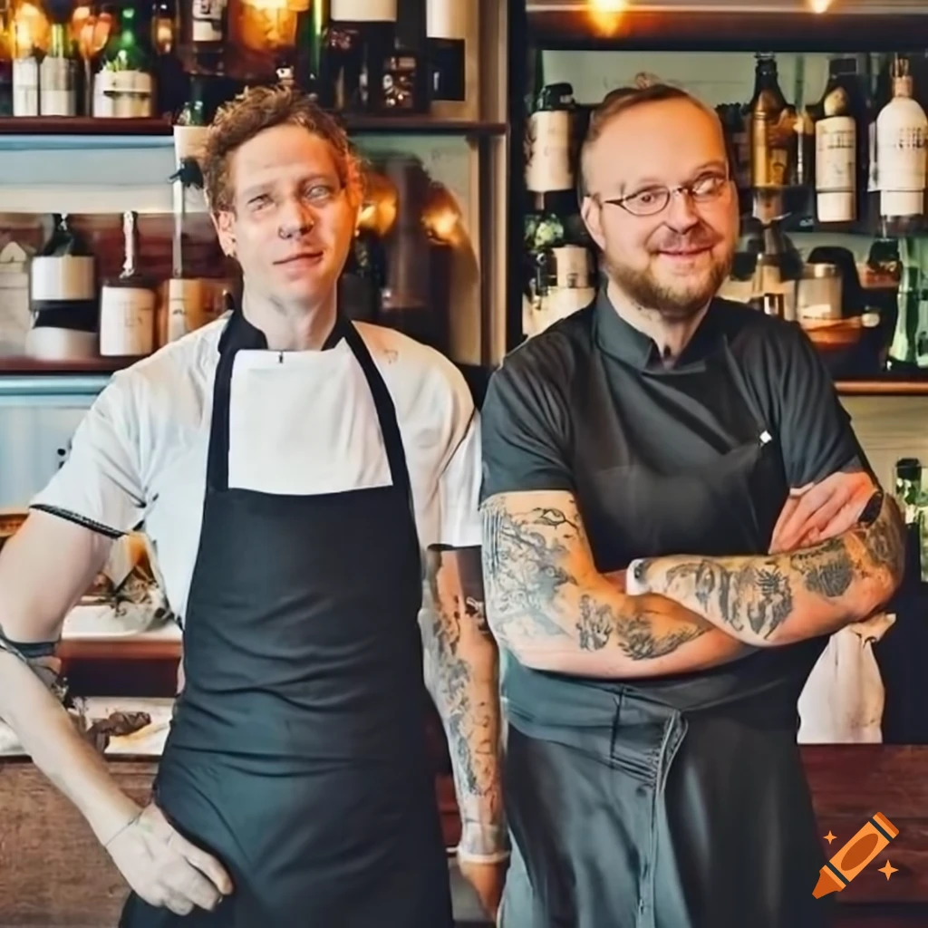 Four chefs meet at the Loup-Garou bar on Saturday 1 July. Lukas Mraz ...