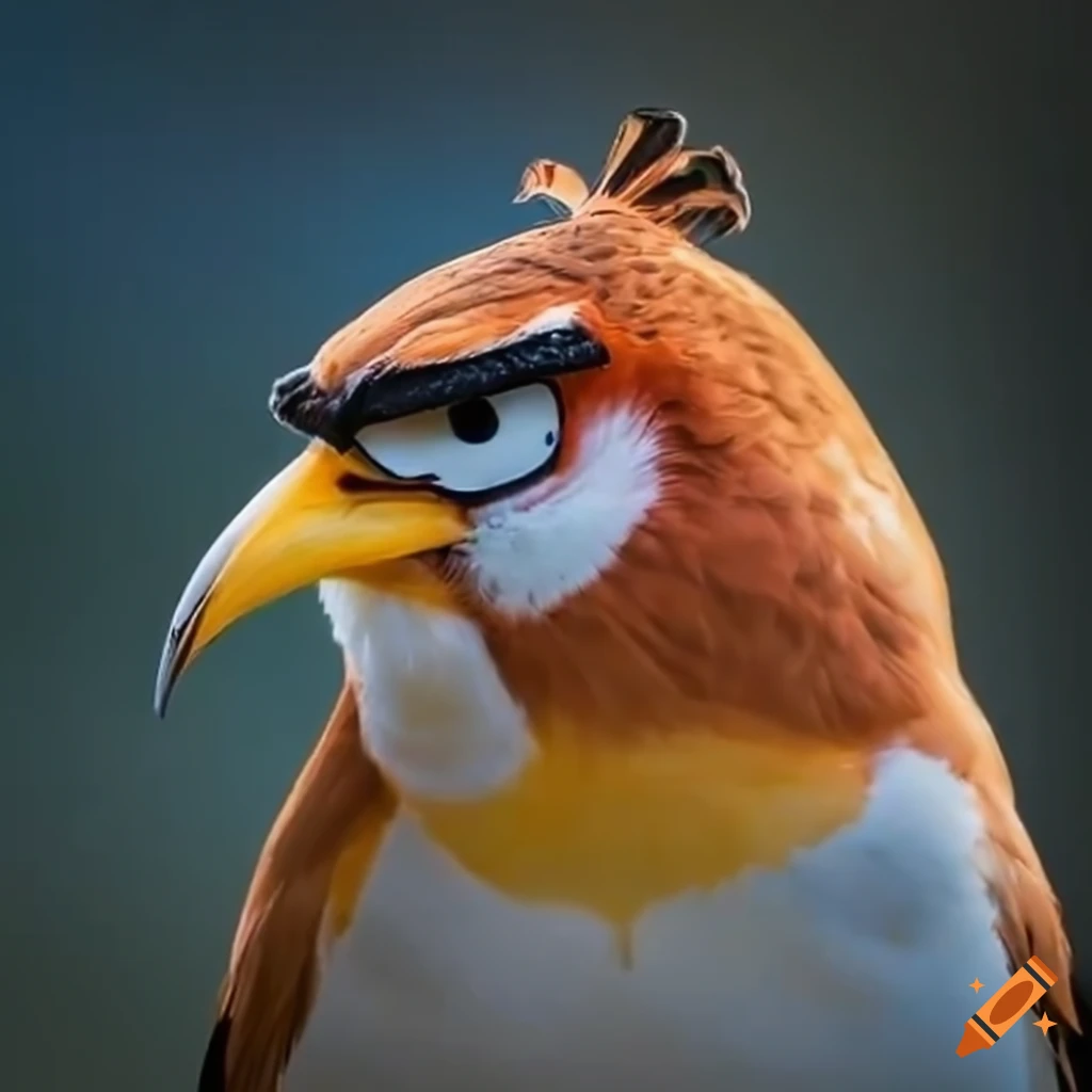 Angry bird on Craiyon