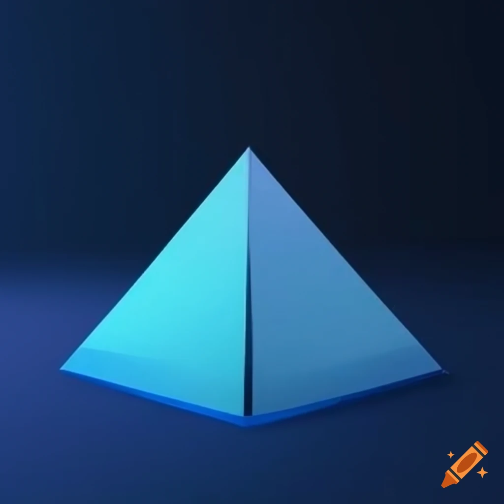 Inverted pyramid on Craiyon