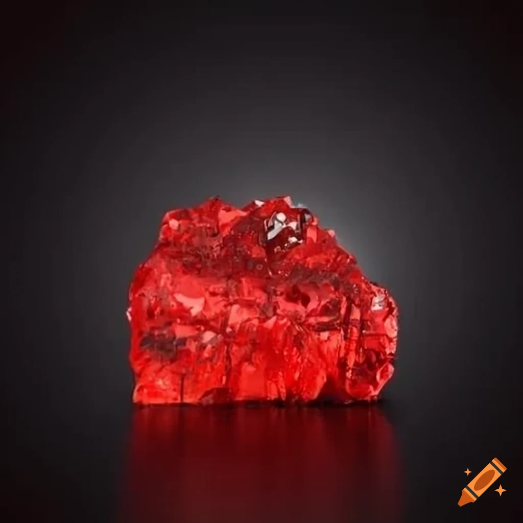 Compact red and white mining tool on Craiyon