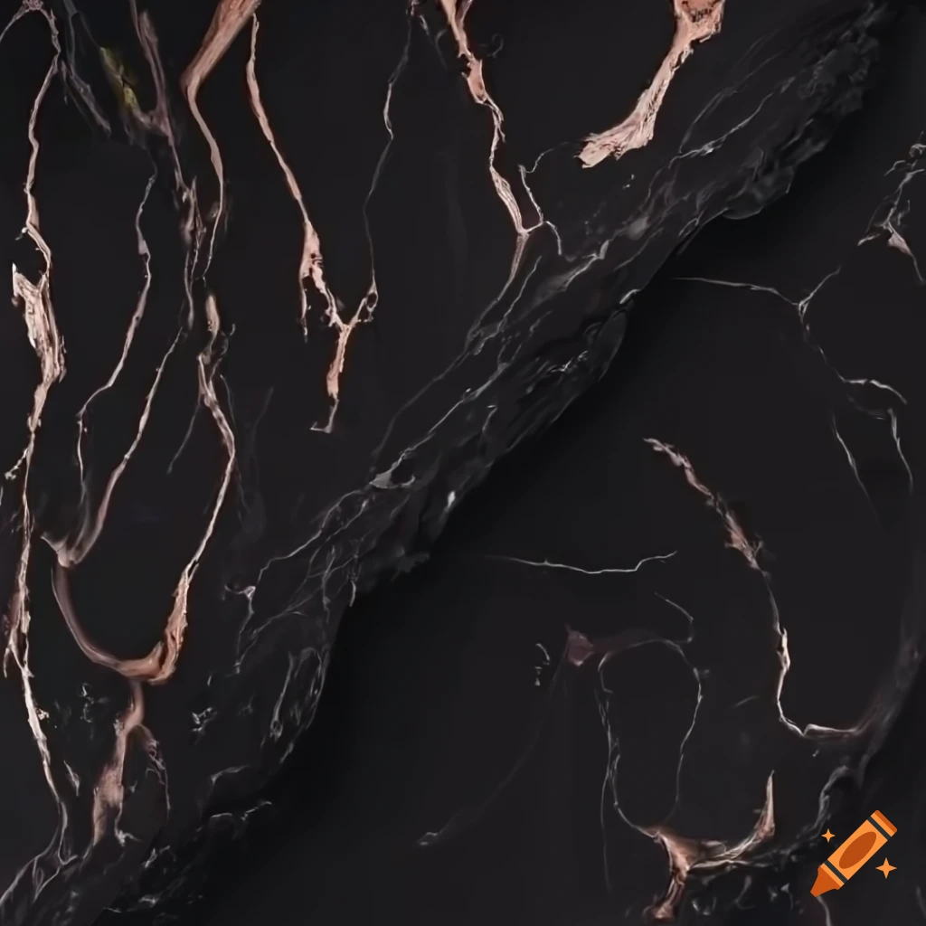 Pillar texture dark marble with groves