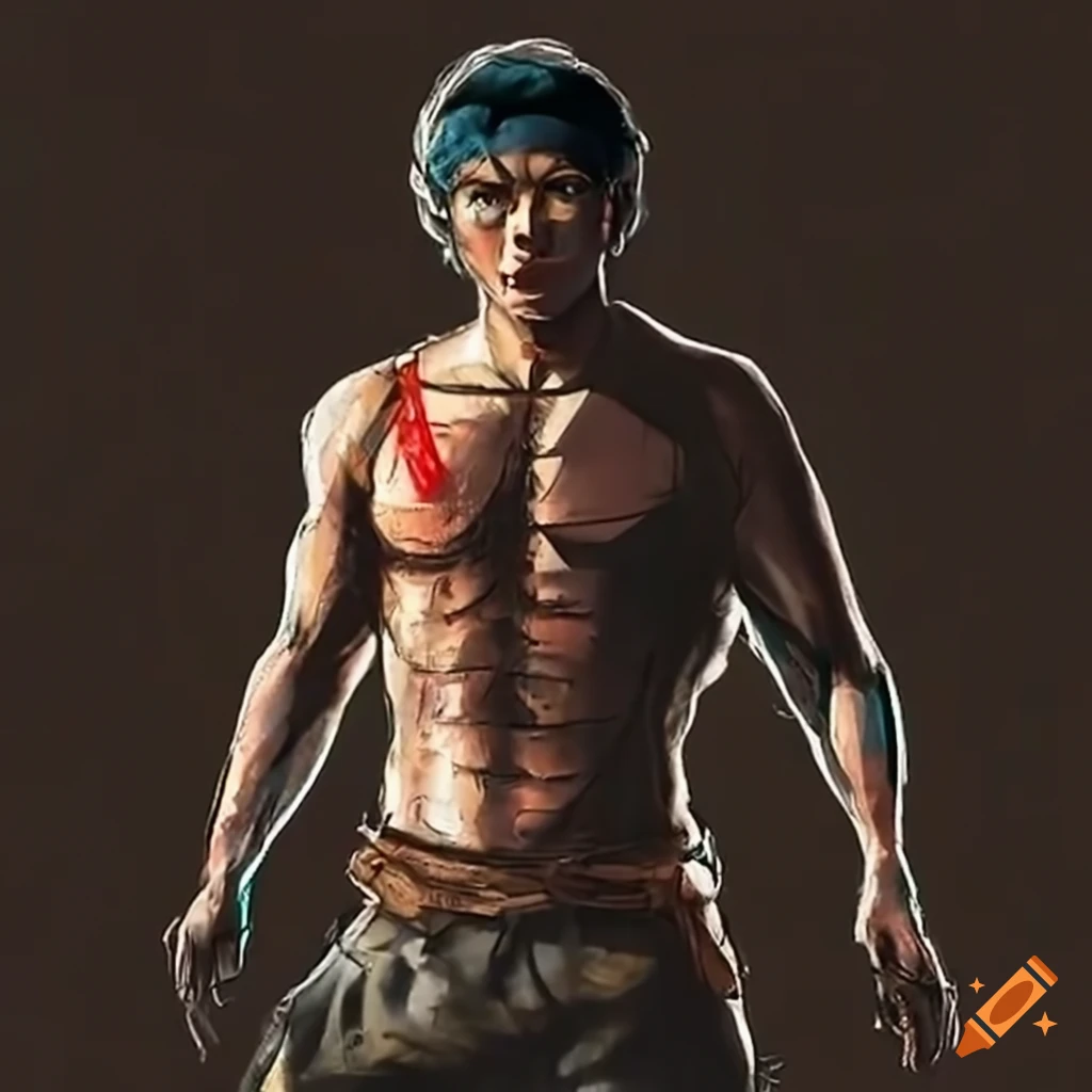 A japanese men fit and athletics with barbs and street clothes in a ...