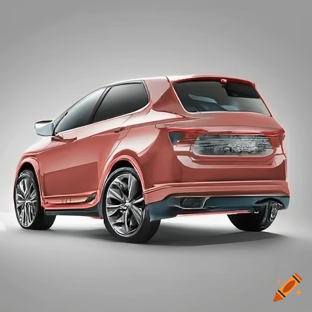 Diagram of car systems on Craiyon