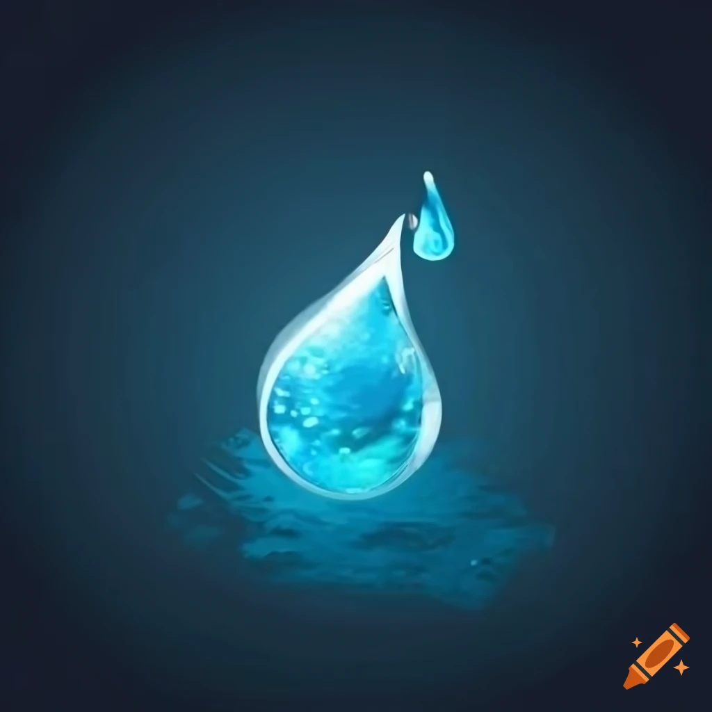 Water icon for the magic elements