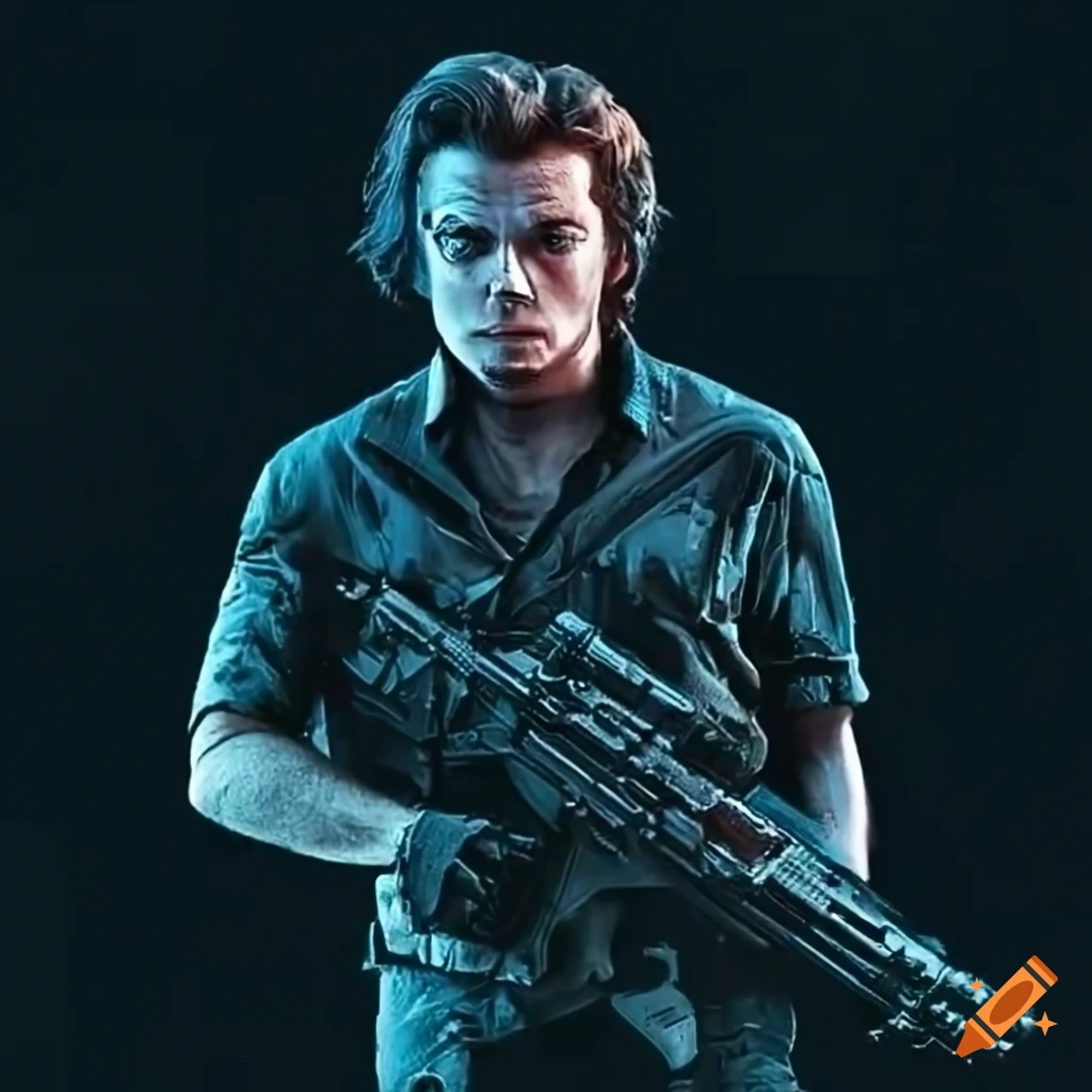 Steve Harrington as a Resistance Fighter from the Future war in ...