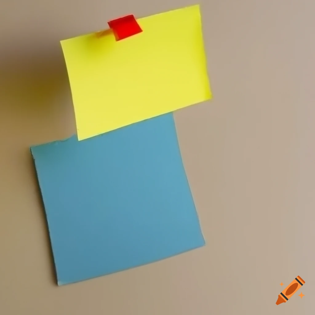 Un post-it pegado a un corcho con una chincheta, dentro del post-it ...