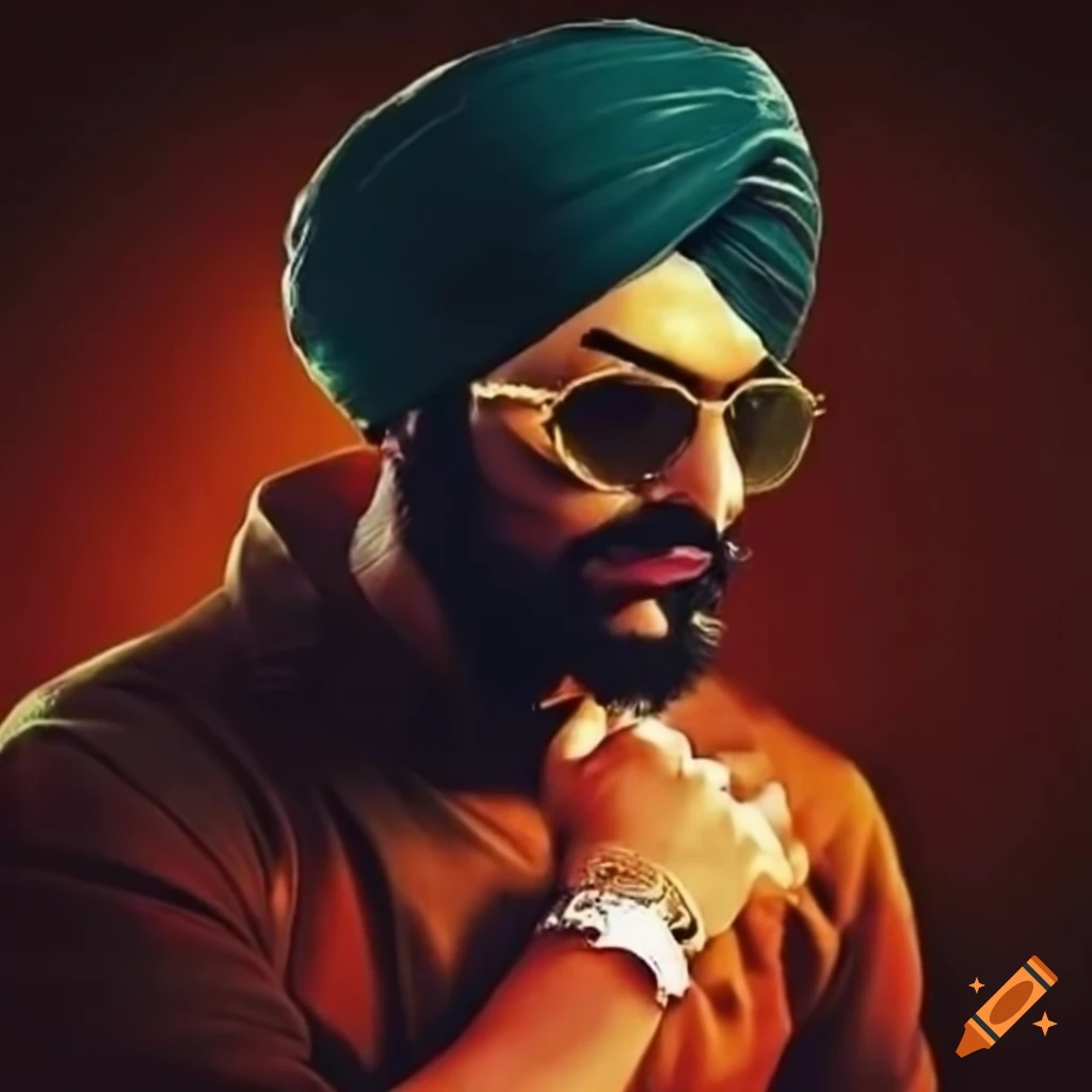 The coolest Jatt on Craiyon