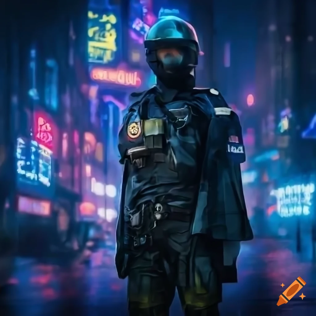 Cyberpunk Police Uniform