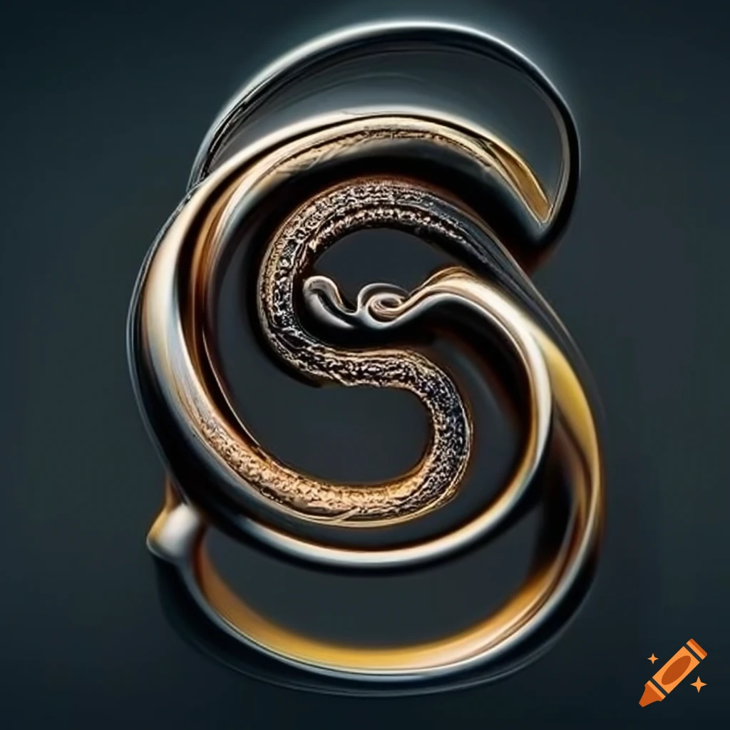 Uppercase letters c and s in an elegant, modern font