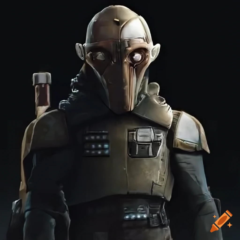 A crew of futuristic scoundrels. star wars style on Craiyon