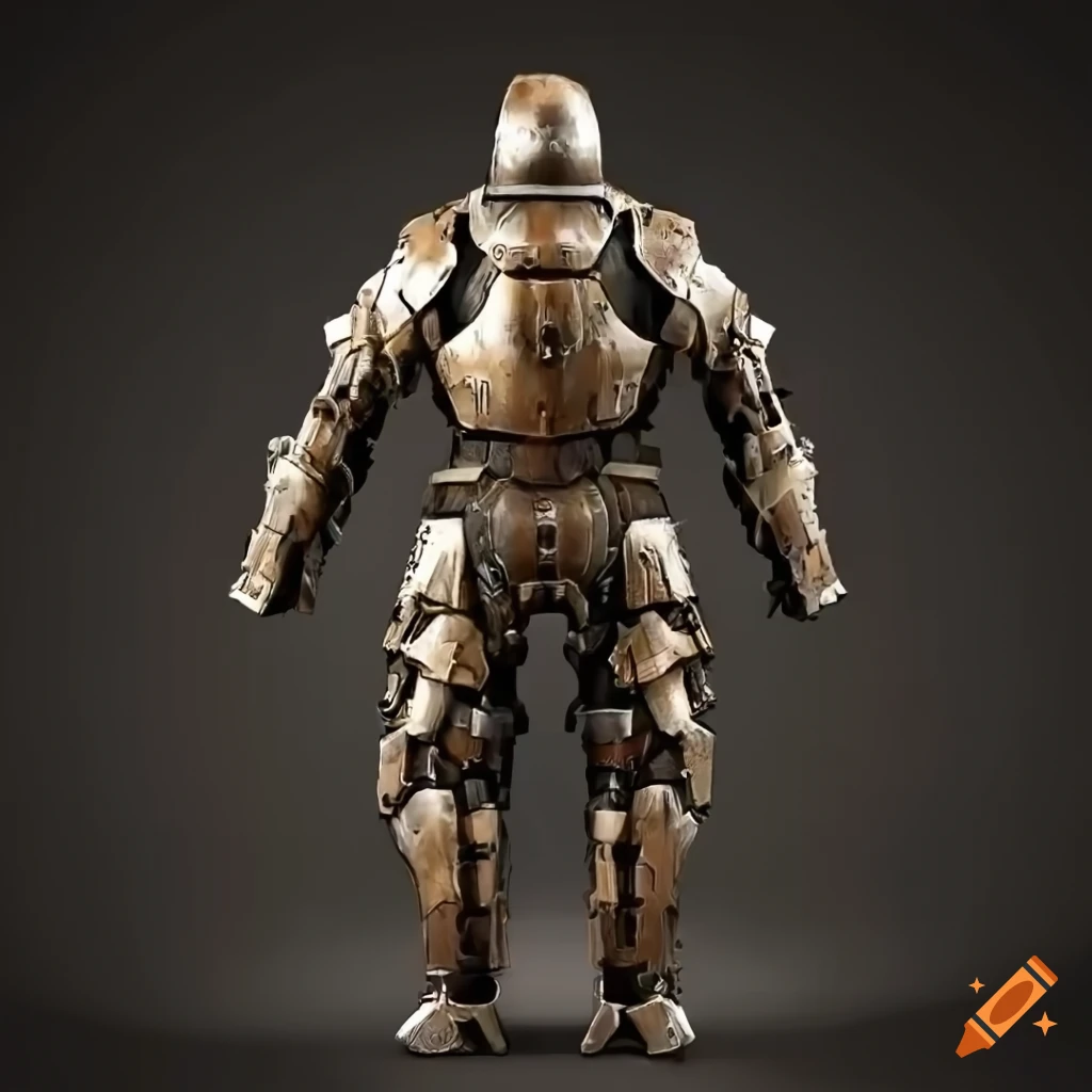 Medieval mech suit on Craiyon