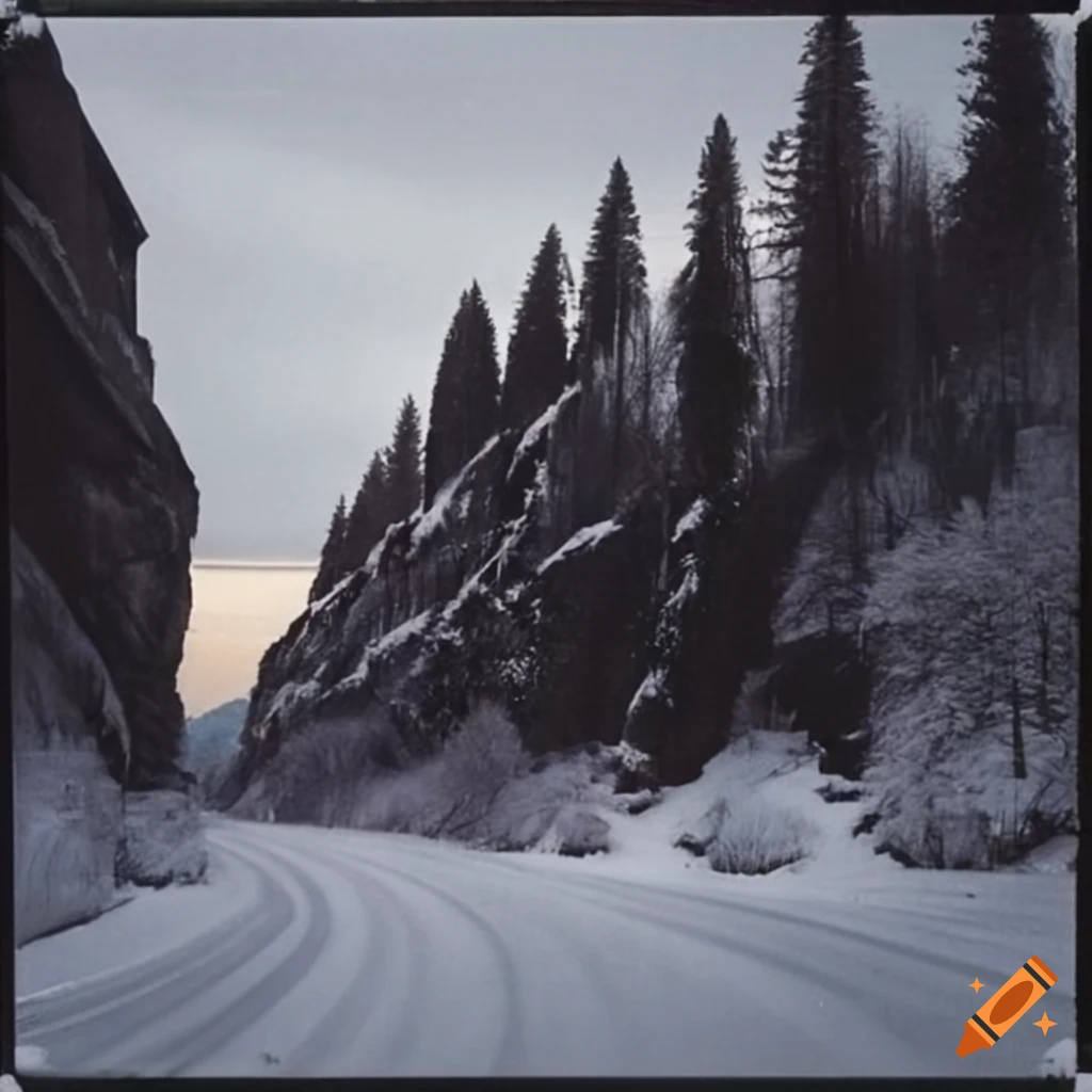 Russia winter 90's photo