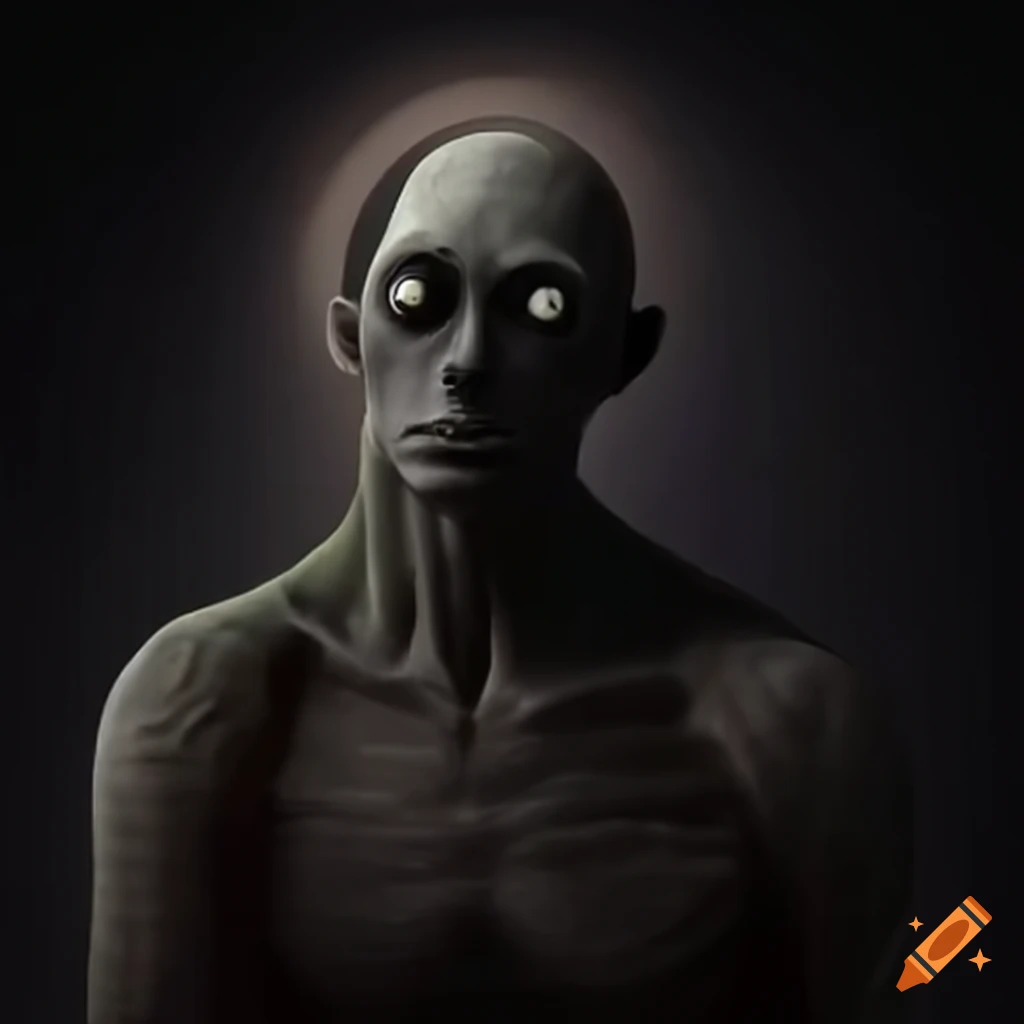 Mysterious humanoid with multiple limbs