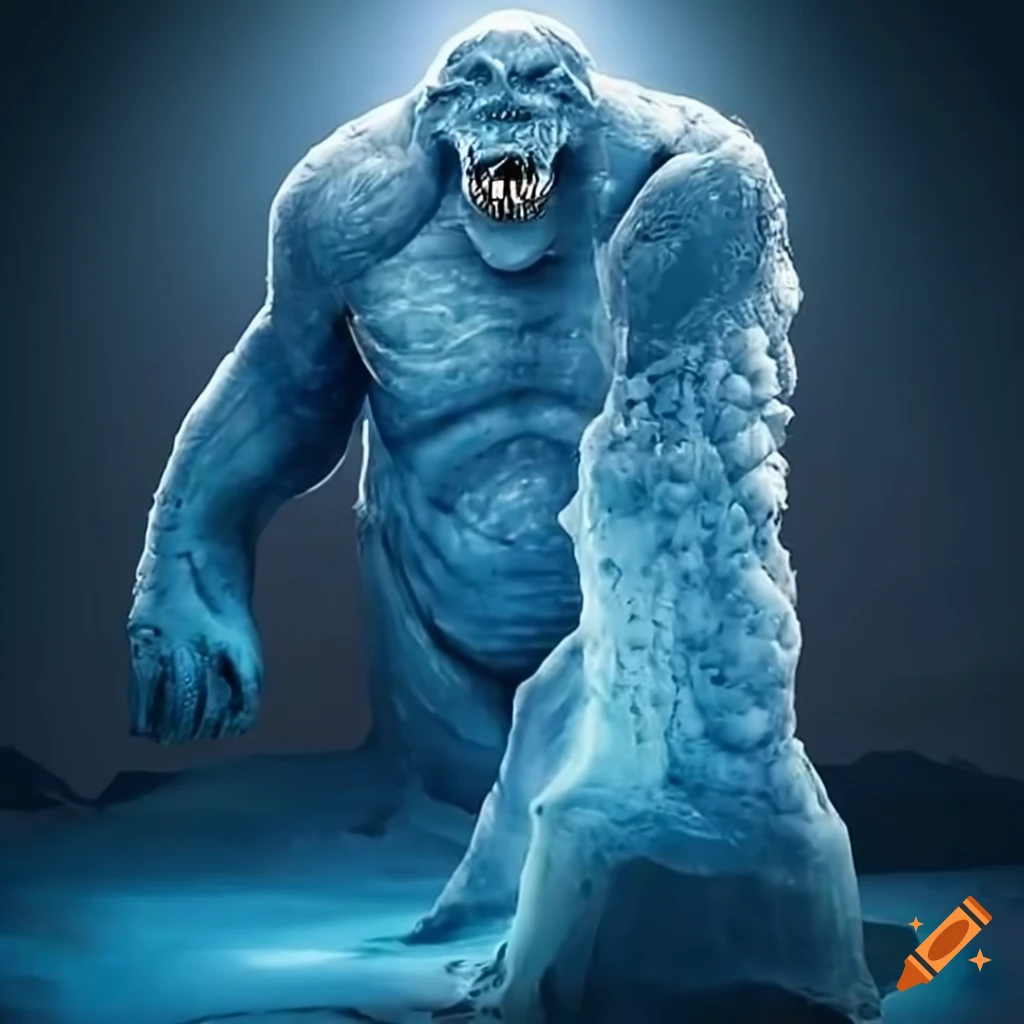 Ice giants on Craiyon