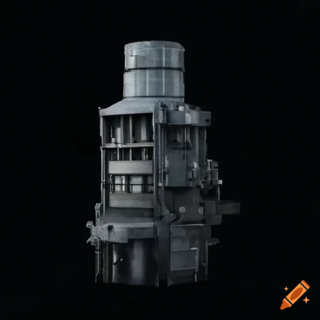 Sci-fi, grimdark, dystopian, industrial incinerator