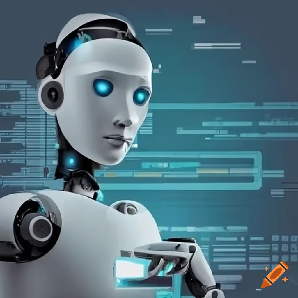 Software engineer saving money using a robot