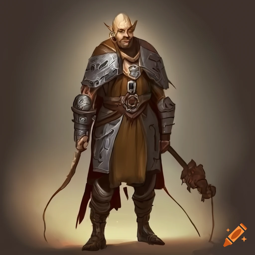 Dungeons and dragons character full body